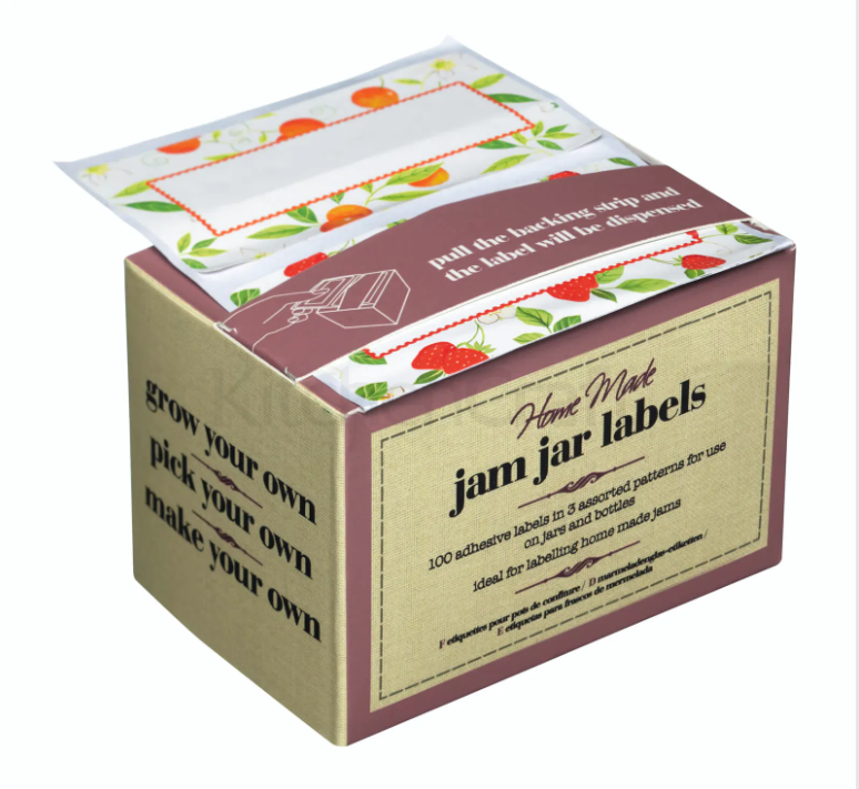Home Made Pack of 100 Assorted Jam Jar Labels