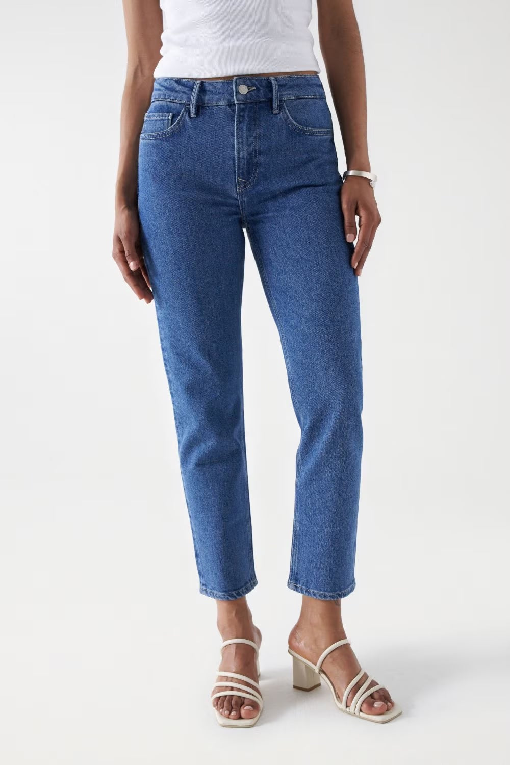 True Cropped Slim - Blue