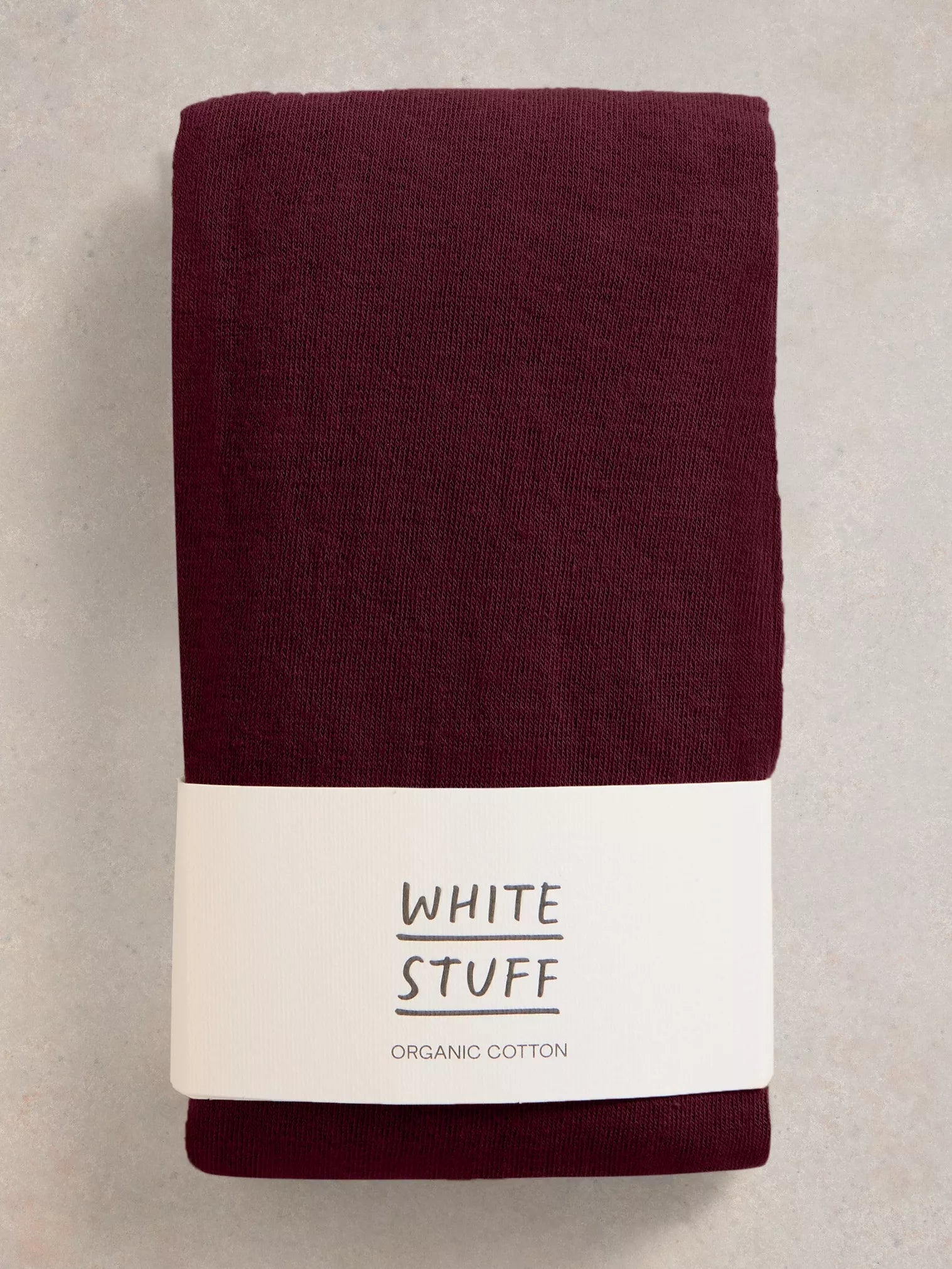 Patty Plain Tights - Dark Plum