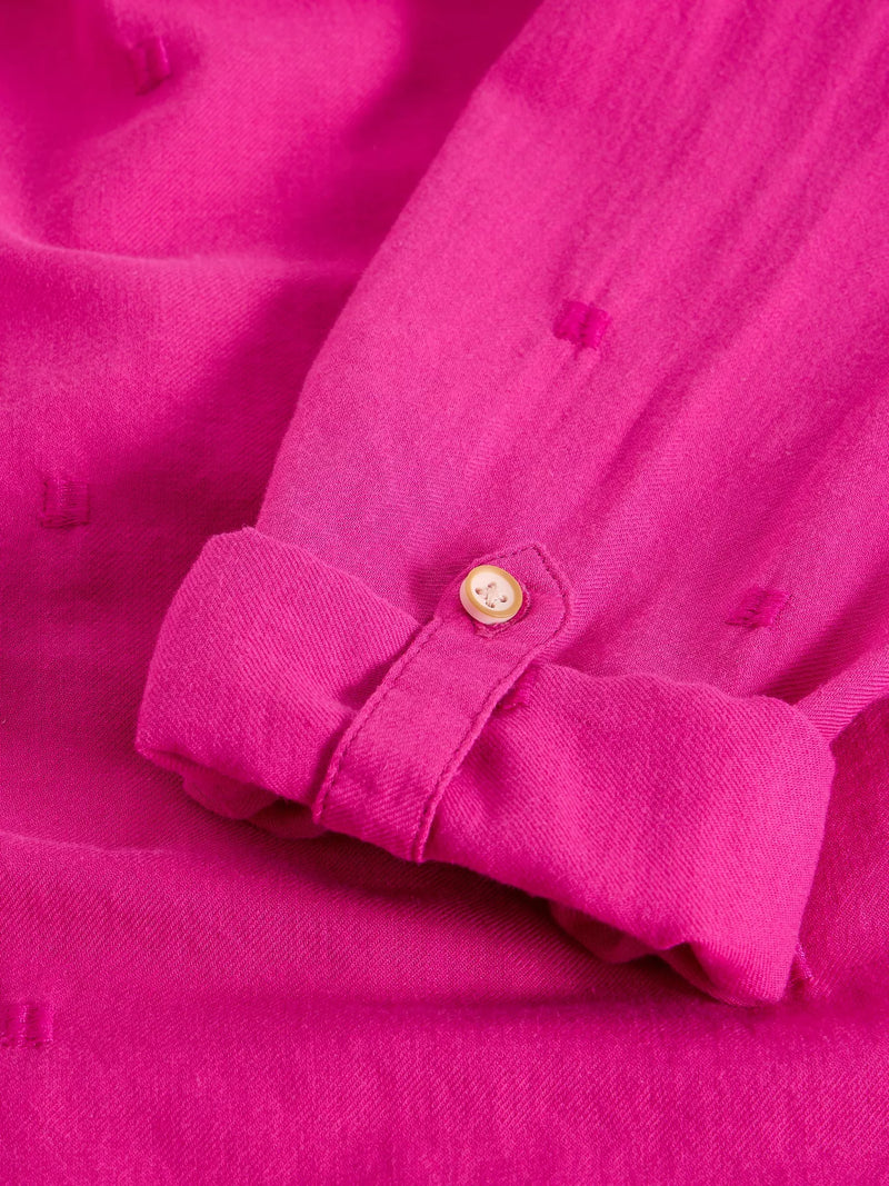 Sophie Organic Cotton Shirt - Pink