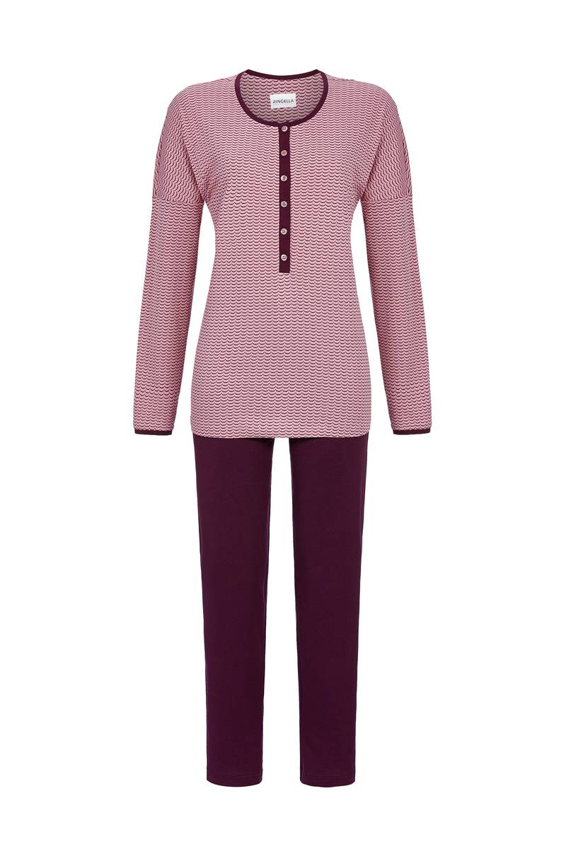 Button-Down Pyjamas - Rosewood