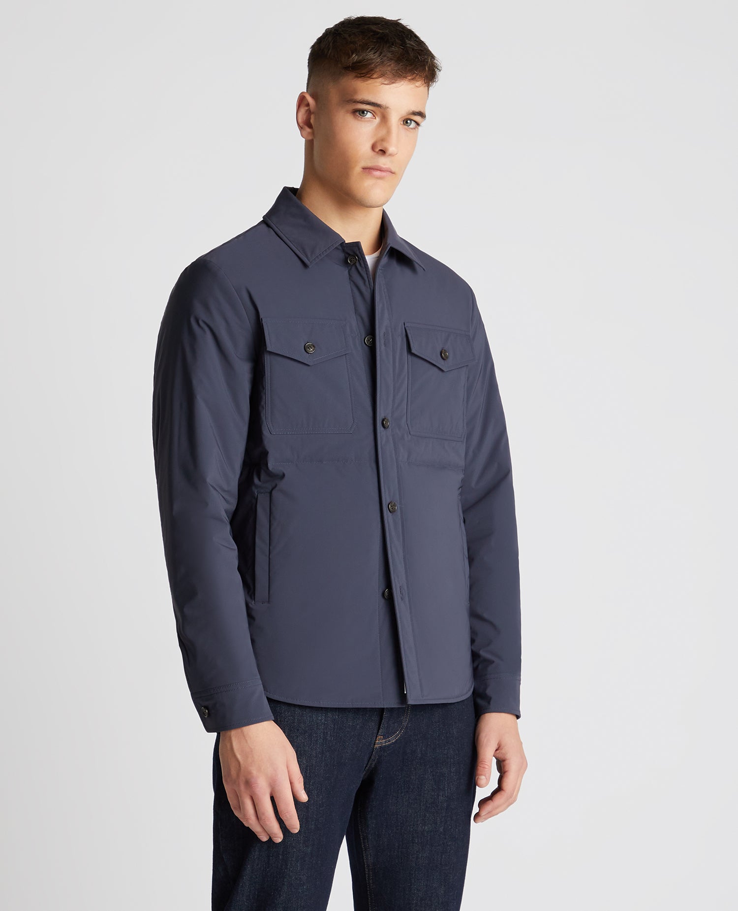Seb Jacket - Slate Blue