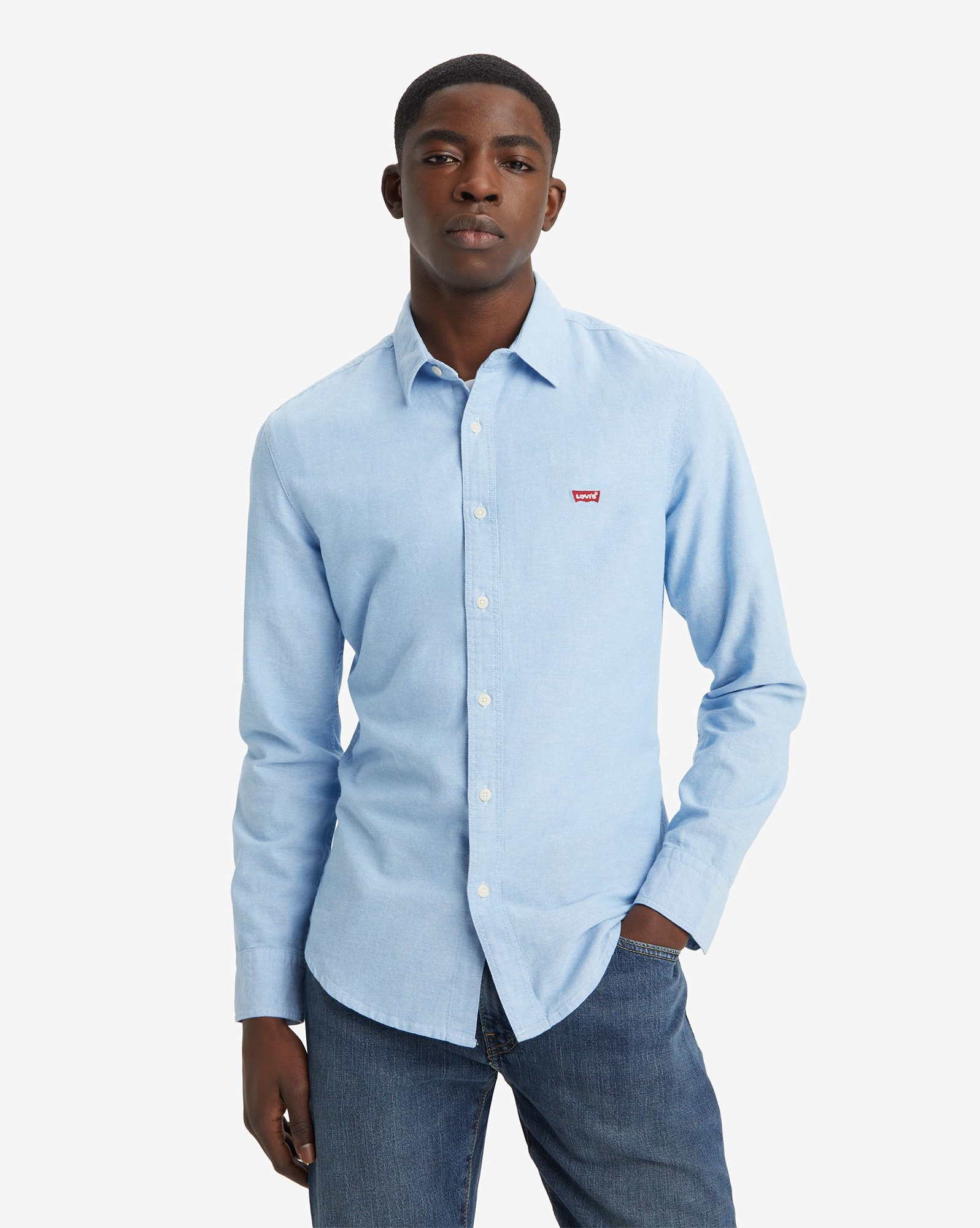 Battery Hem Shirt - Allure Oxford