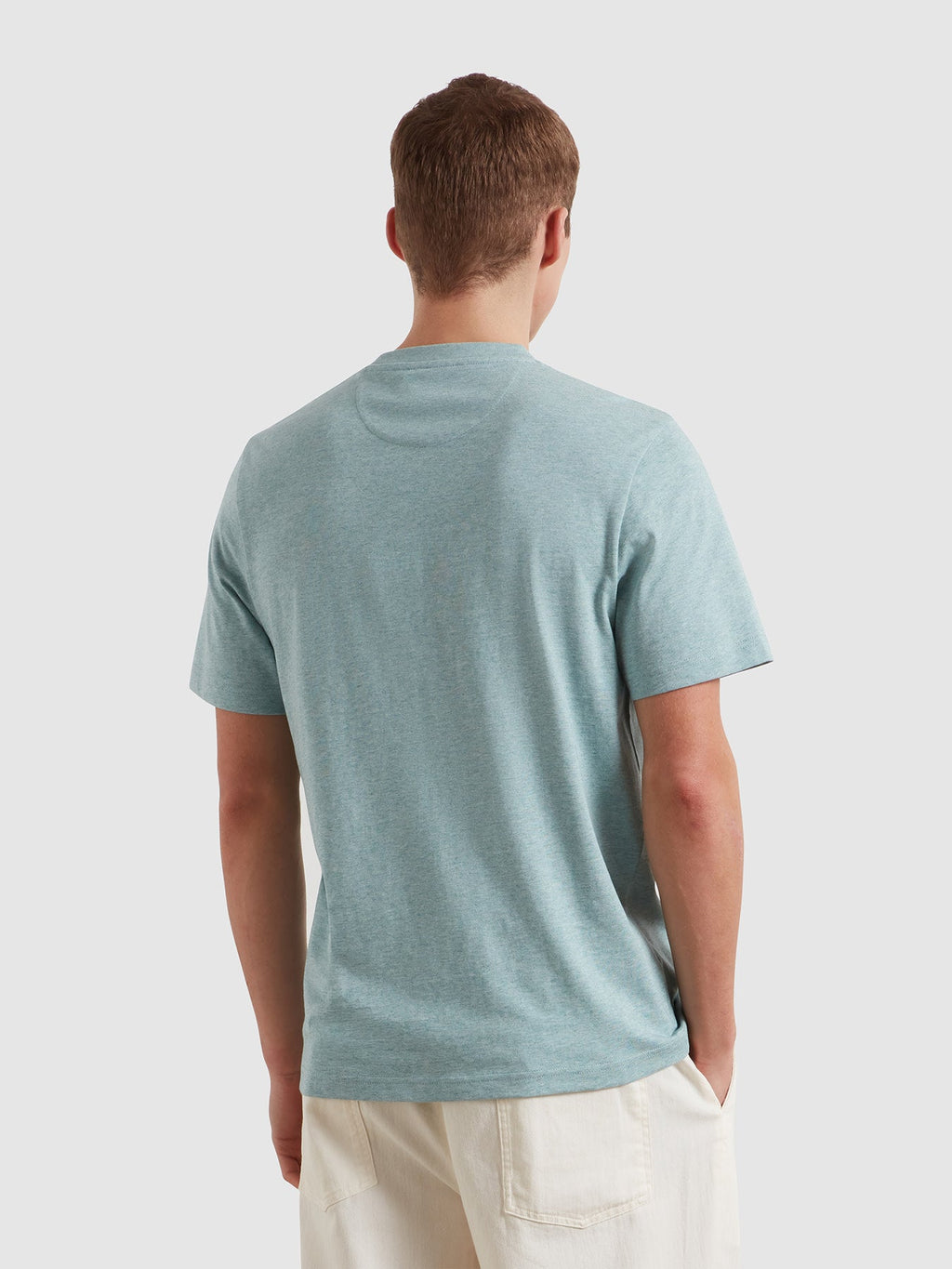 Danny Short Sleeve Tee - Green Mist Marl