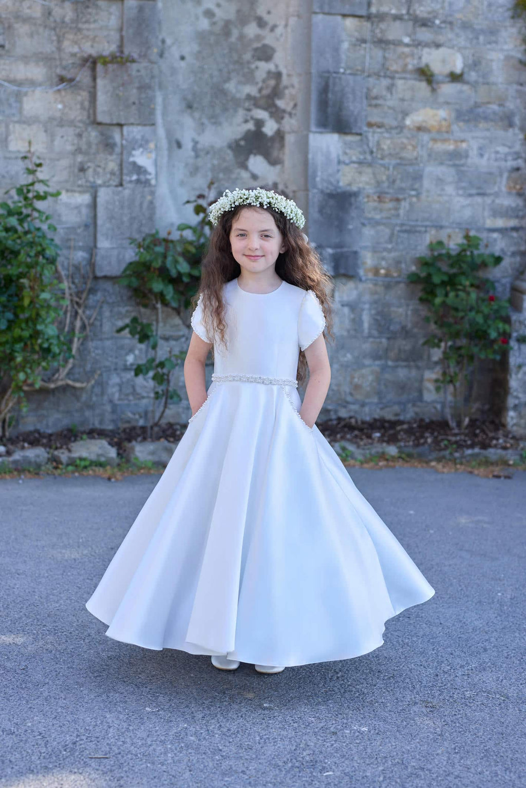 Communion Dress - White