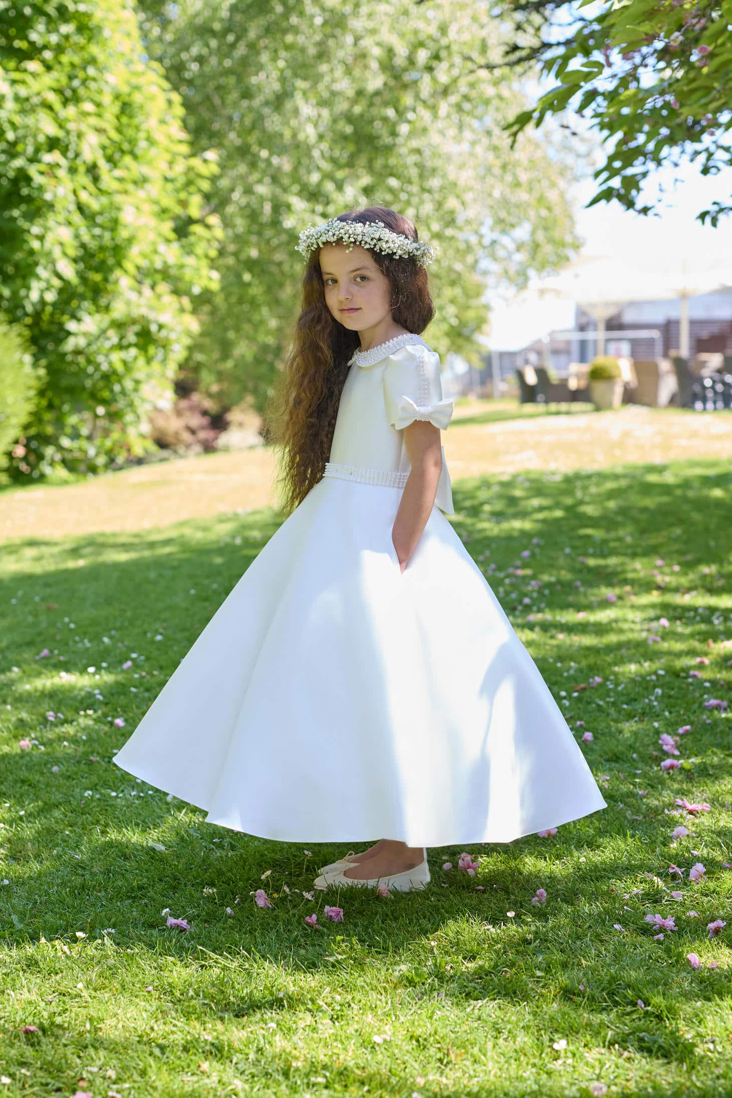 Communion Dress - White