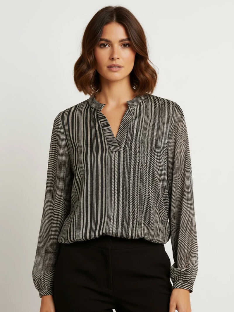 Bella Band Top - Silver