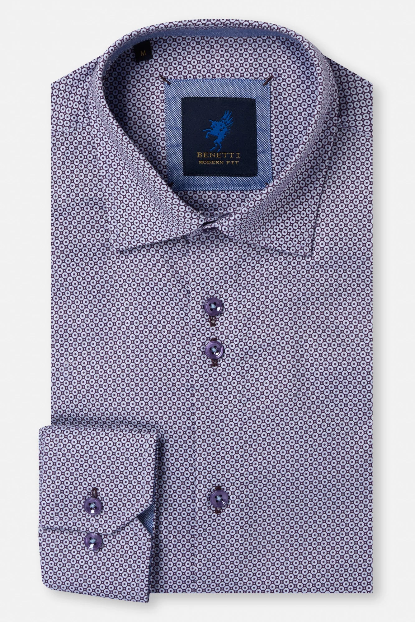 Maddison Long Sleeve Shirt - Plum