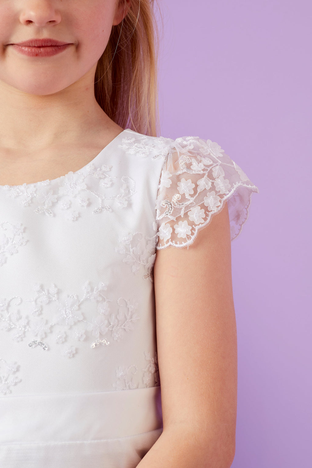 Summer Communion Dress - White