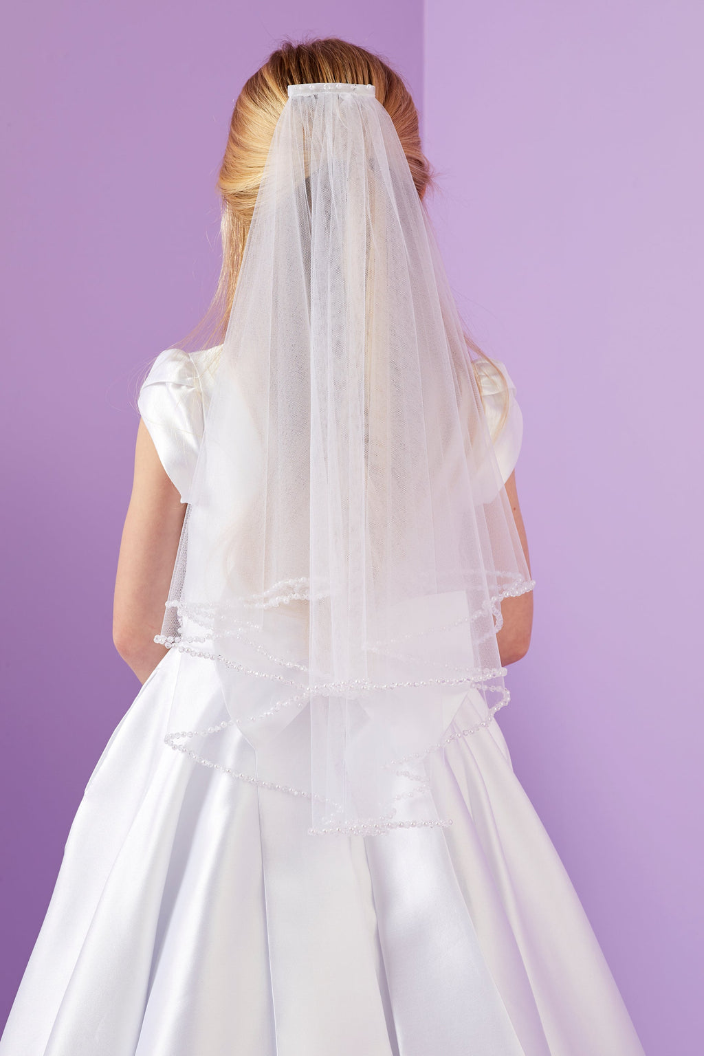 Mimi Communion Dress - White