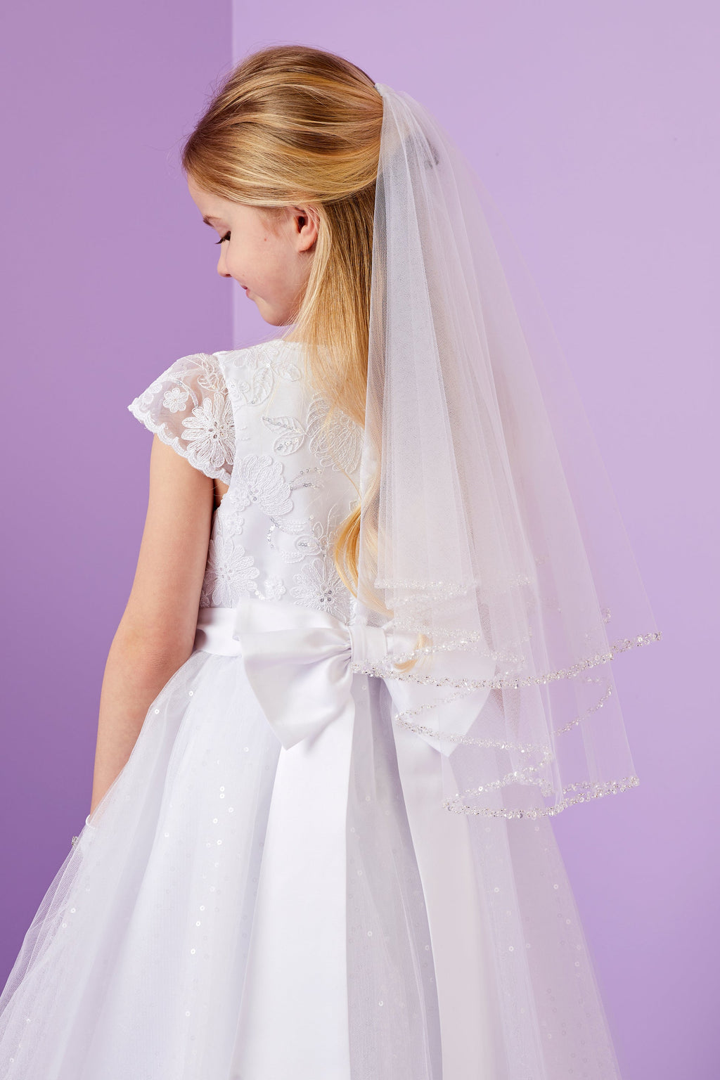 Lola Communion Dress - White