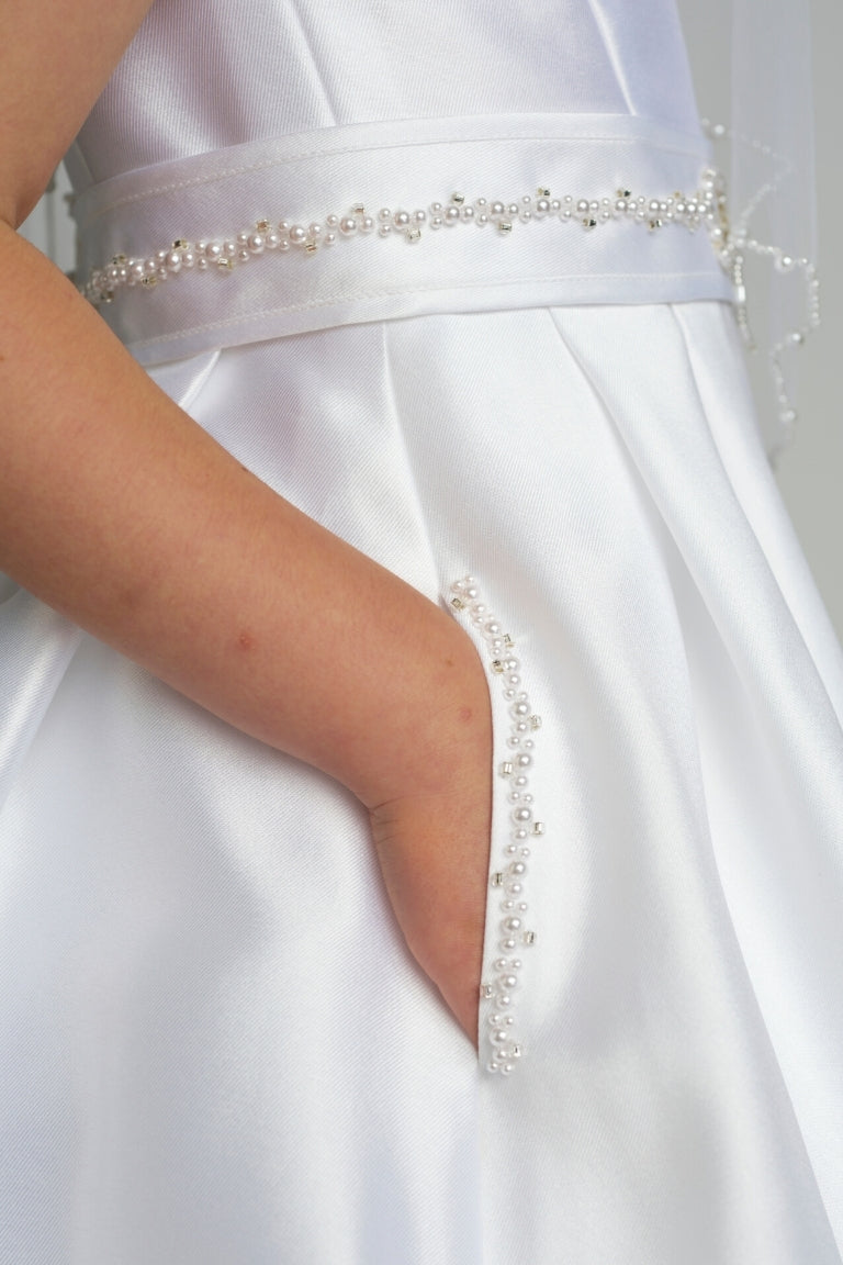 Communion Dress - White