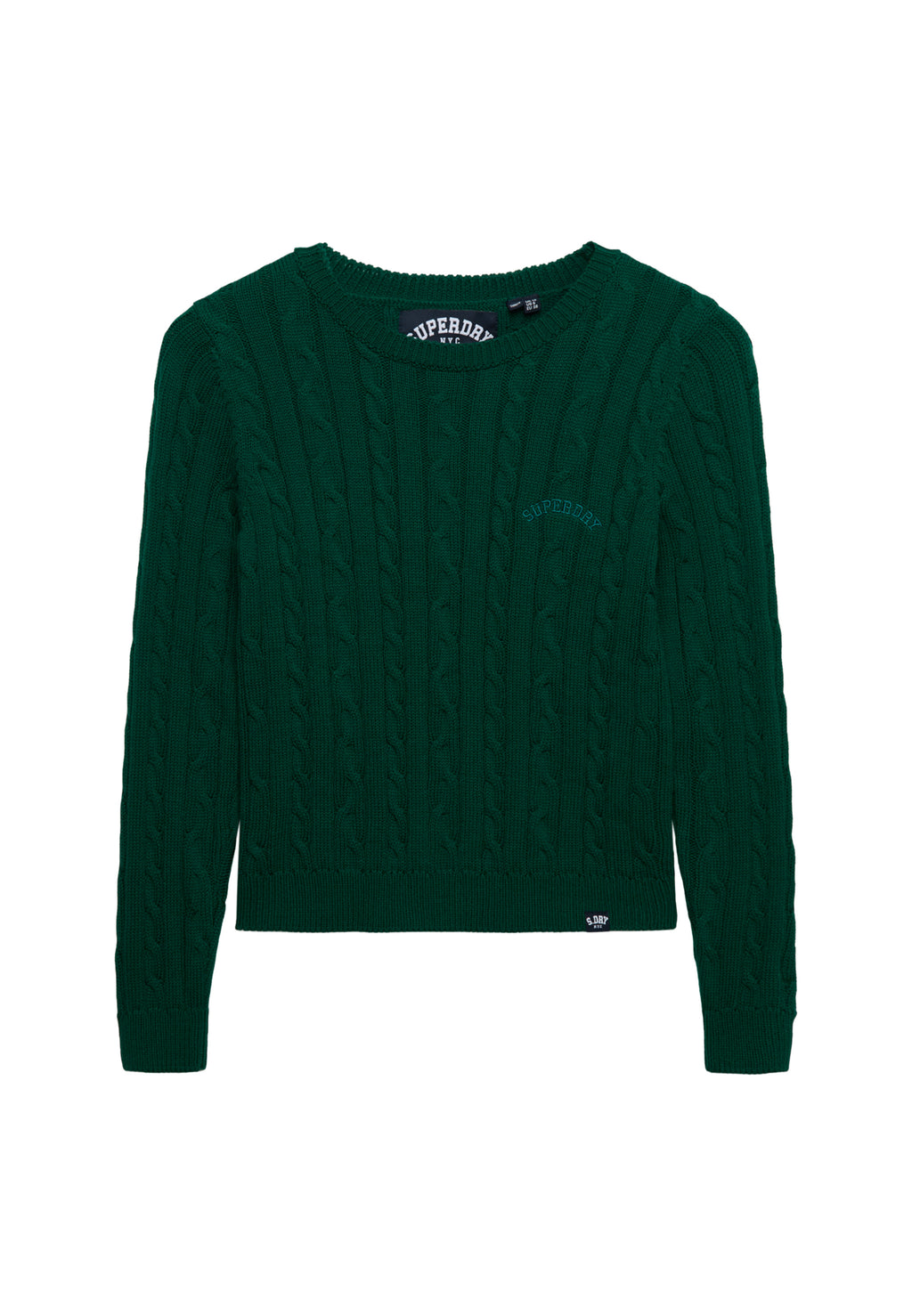 Essentials Cable Jumper - Sharp Green