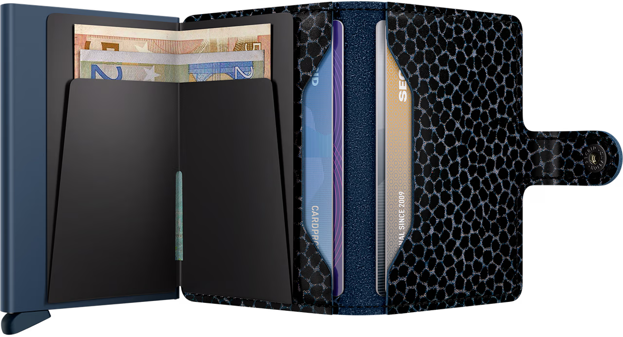 Miniwallet - Giraffina Blue