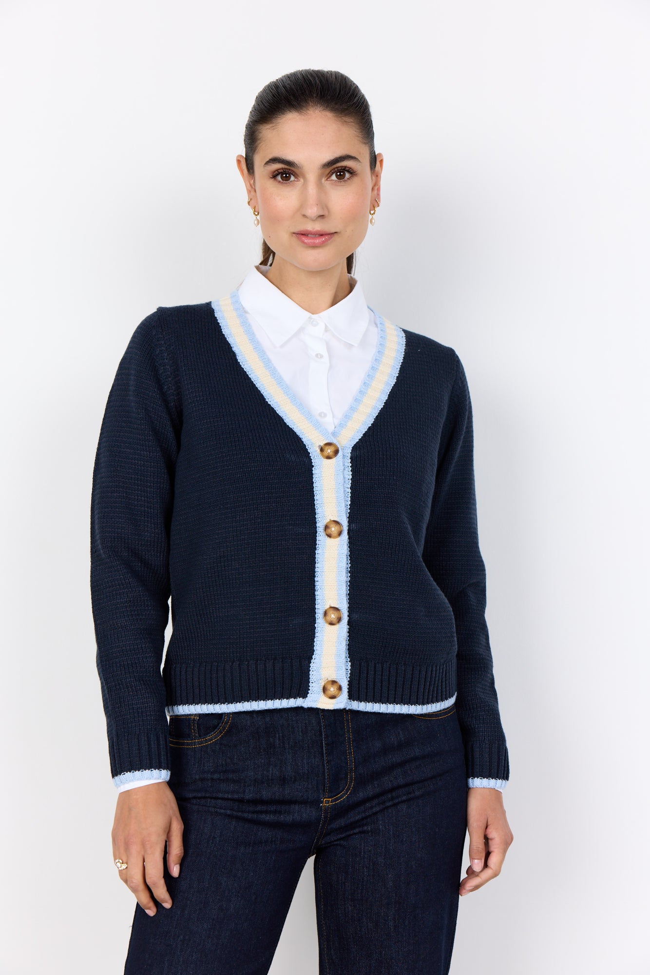 t Remone 39 Trim Cardigan - Windsurfer Combi