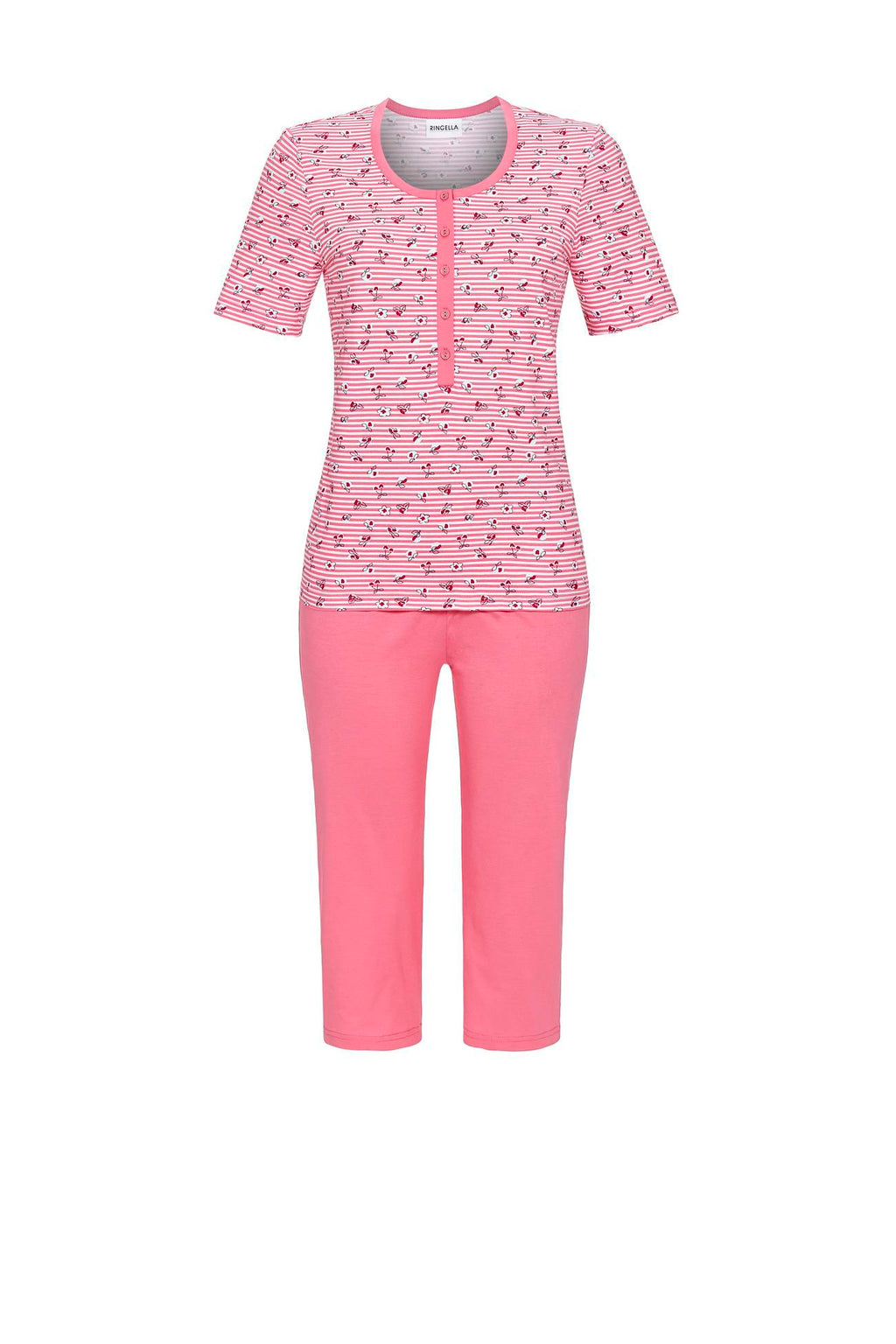 Capri Pyjama - Flamingo