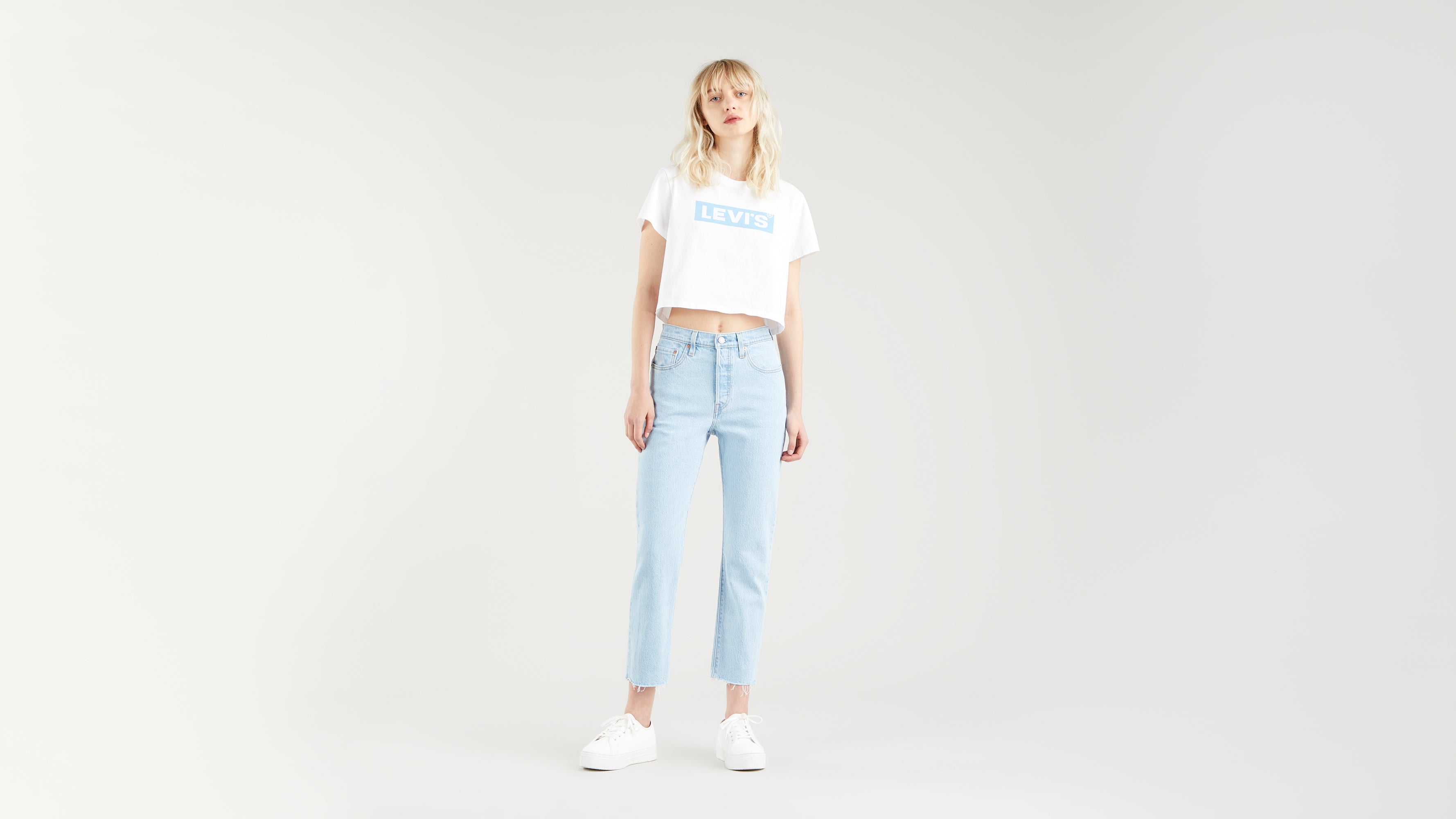 Ladies 501 Crop Jean - Samba Goal