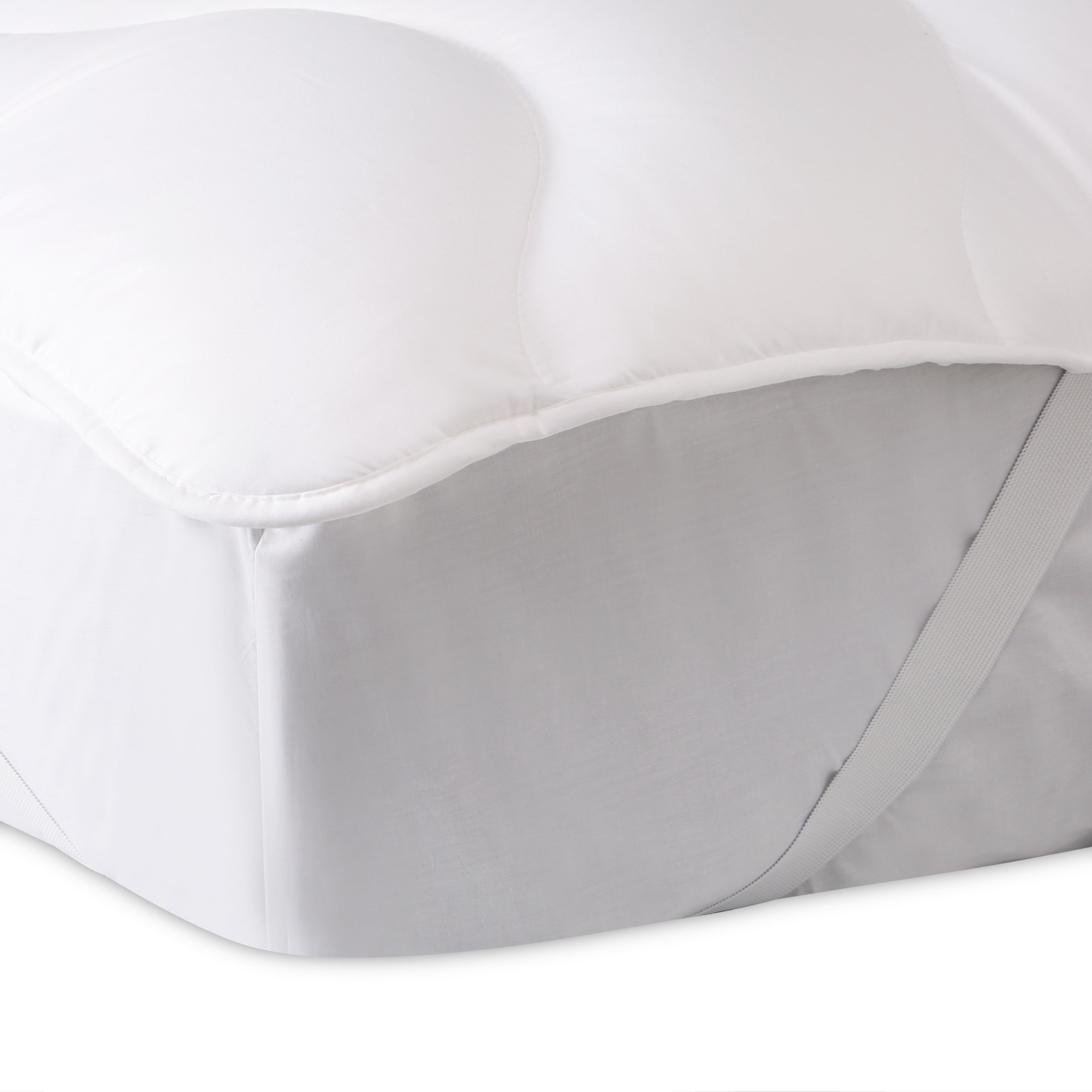 Spundown Mattress Topper Enhancer - White