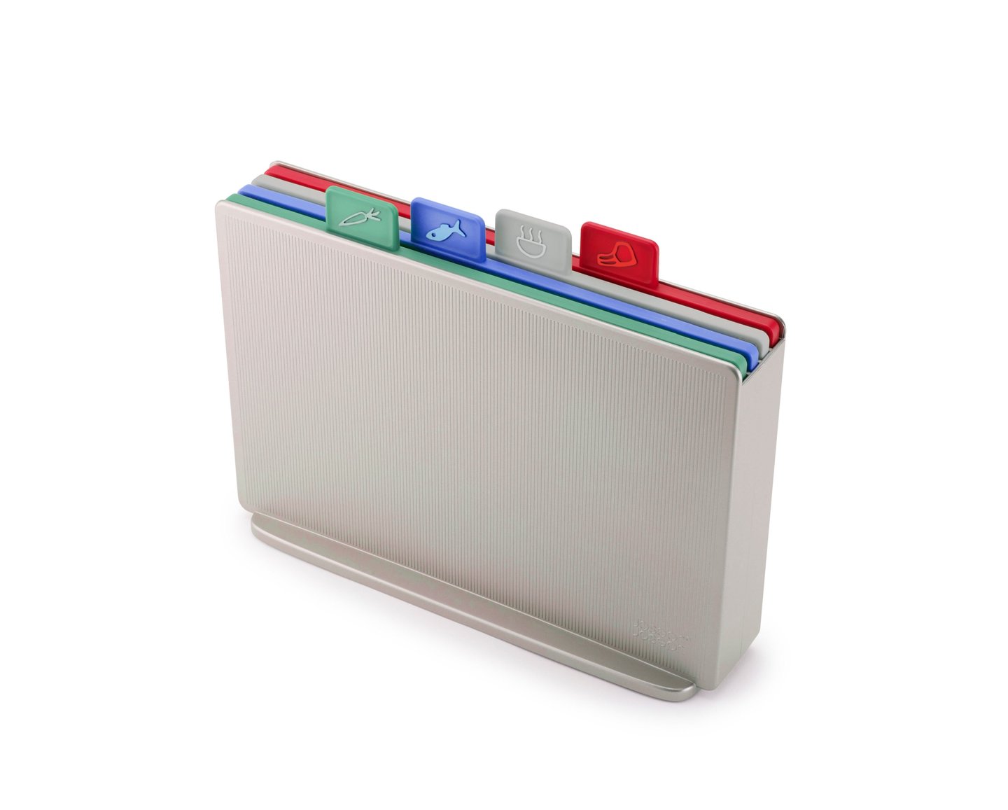 Index Chopping Board Set Large - Coast Silver
