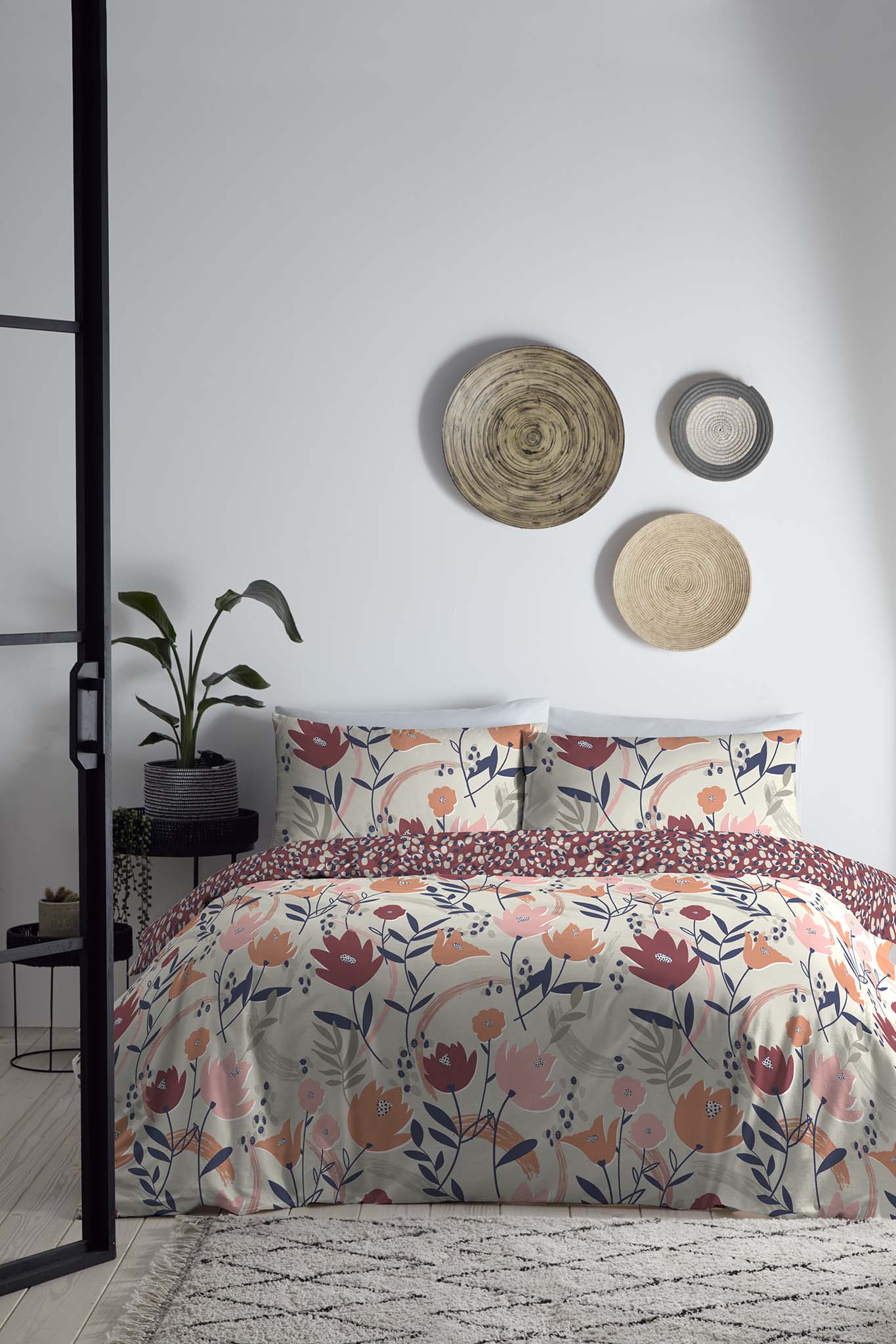 Marika Duvet Cover Set - Pink