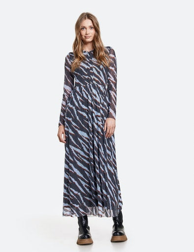 Arctic Siberia Dress - Obsidian