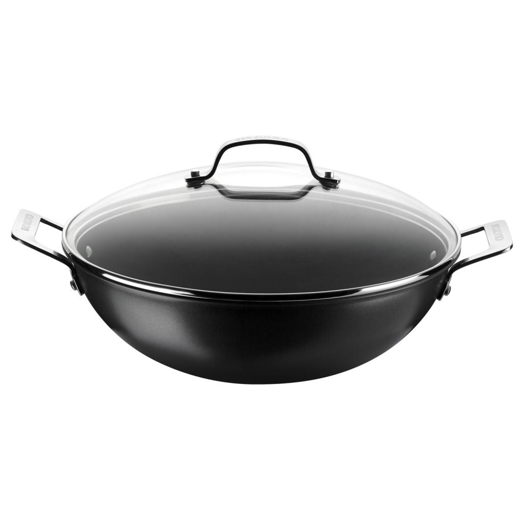 34CM Non-Stick Covered Wok