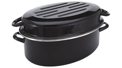 38CM Oval Roaster With High Sides